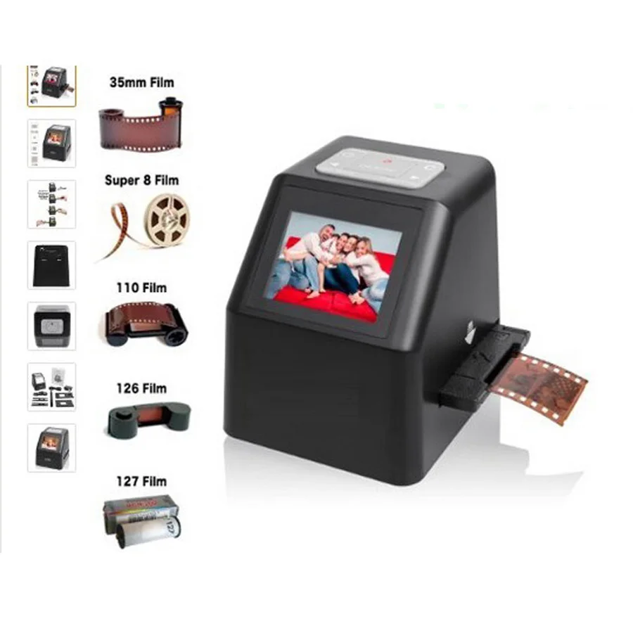 22Mega Pixels USB 35mm Negative Film Scanner 135 Slide and Film ...