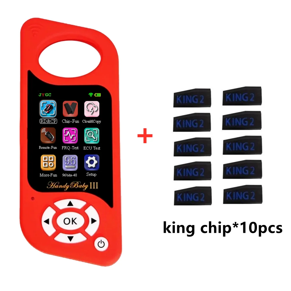 Newest JMD Handy Baby 3 III Auto Key Tool for 4D/46/48/G Chip Programm ...