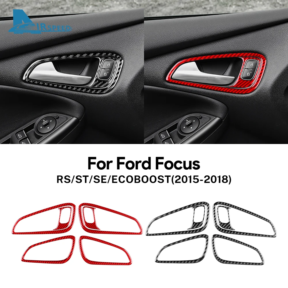 Real Soft Carbon Fiber Sticker For Ford Focus SE RS ST Ecoboost 2015 ...
