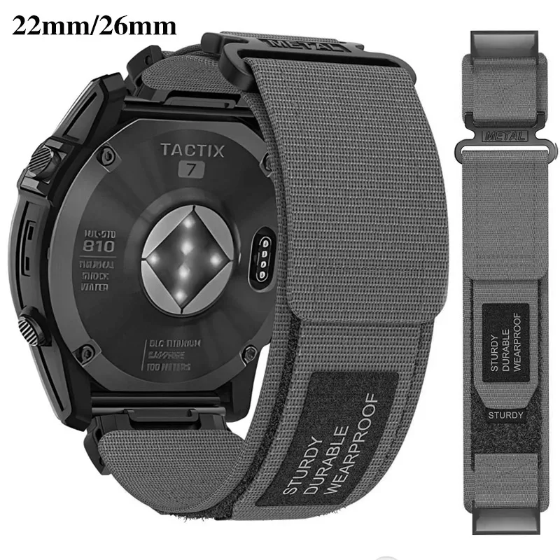 Premium Sports Nylon Loop Band - Durable & Adjustable Strap for Fenix 3 ...