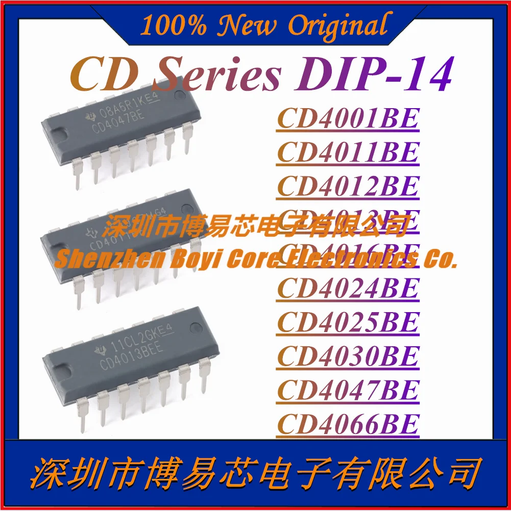 Chip-original-do-transistor-CD4001BE-CD4011BE-CD4012BE-CD4013BE ...