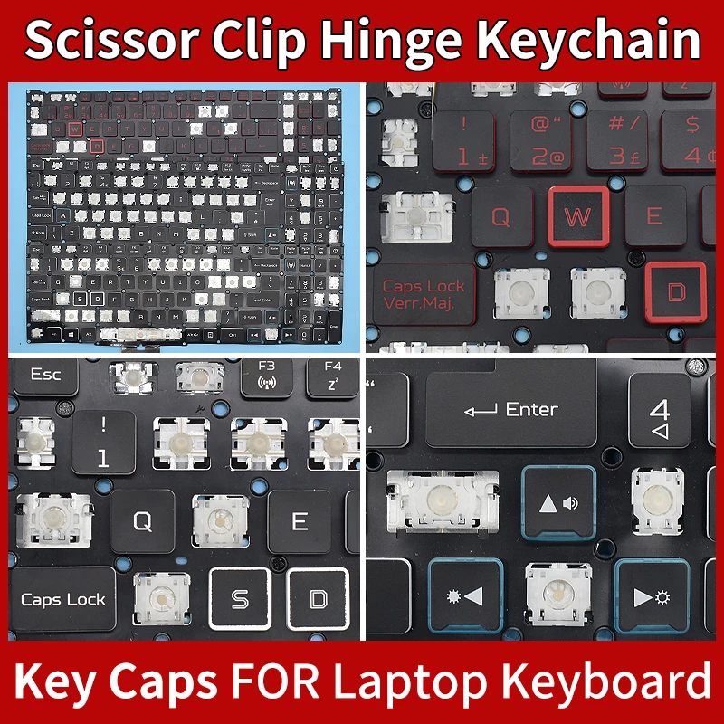 Substitui-o-Keycap-Key-Cap-Scissor-Clip-Dobradi-a-para-Acer-Predator ...