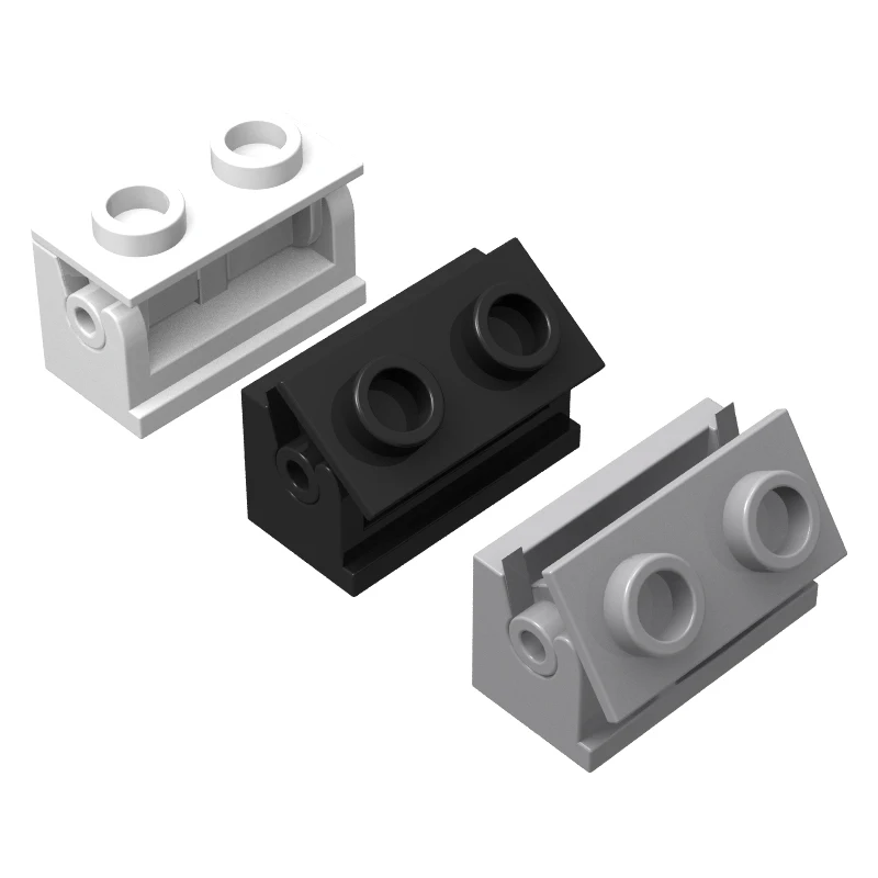 MOC Bricks 3937/3938 Hinge Brick 1x2 Base with Hinge Brick 1x2 Top DIY ...