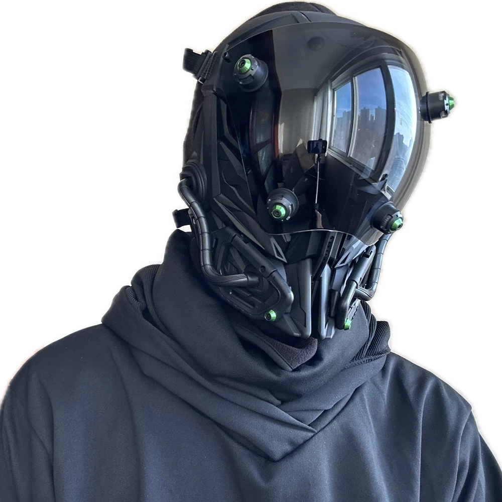 Cyberpunk-Mask-Futuristic-Techwear-Helmet-Cosplay-Sci-Fi-Punisher-Mask ...