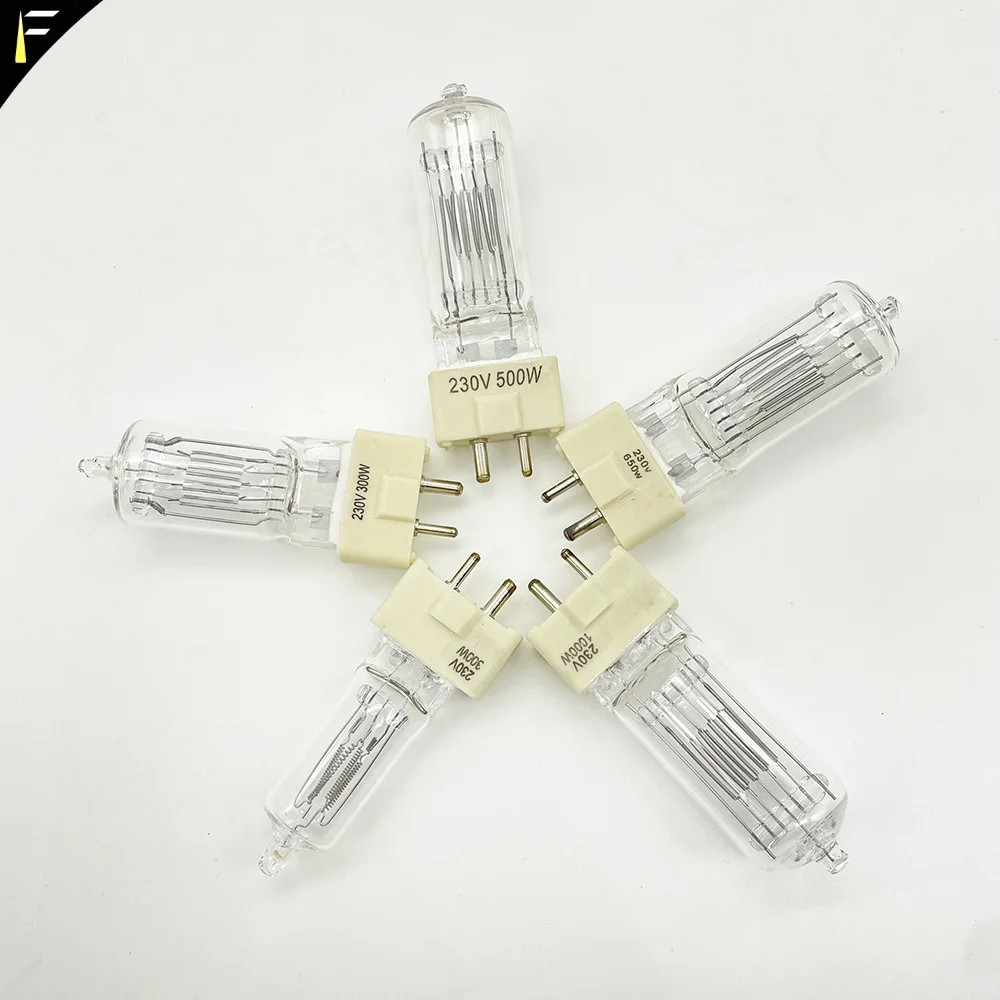 Traditional Incandescent Halogen Lamp Bulb 300w 500w 650w 1000w GY9.5 ...