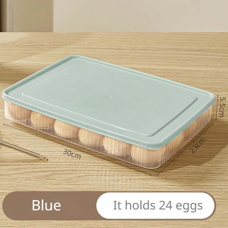 【HOT】 1Pc Refrigerator Egg Crisper Fresh-Keeping Box 15/24 Grids Egg ...