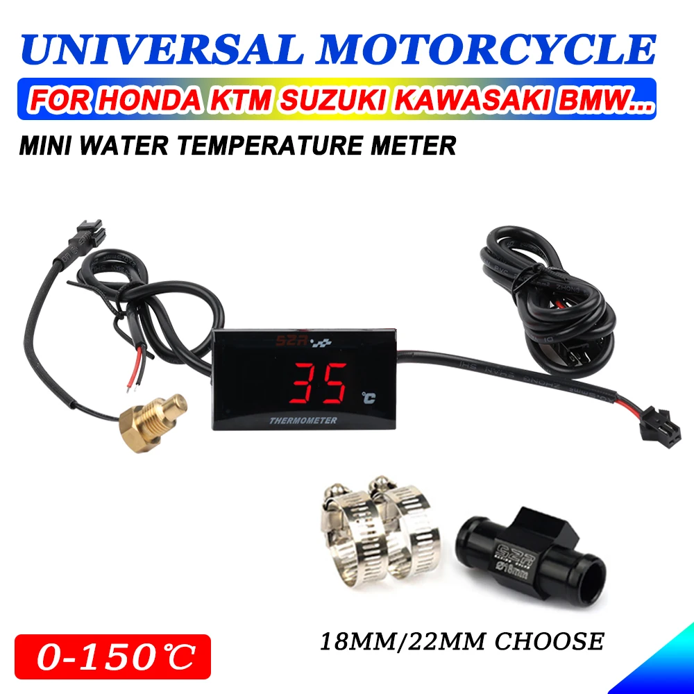Universal-Scooter-Motorcycle-Mini-Meter-Thermometer-Universal-Scooter ...