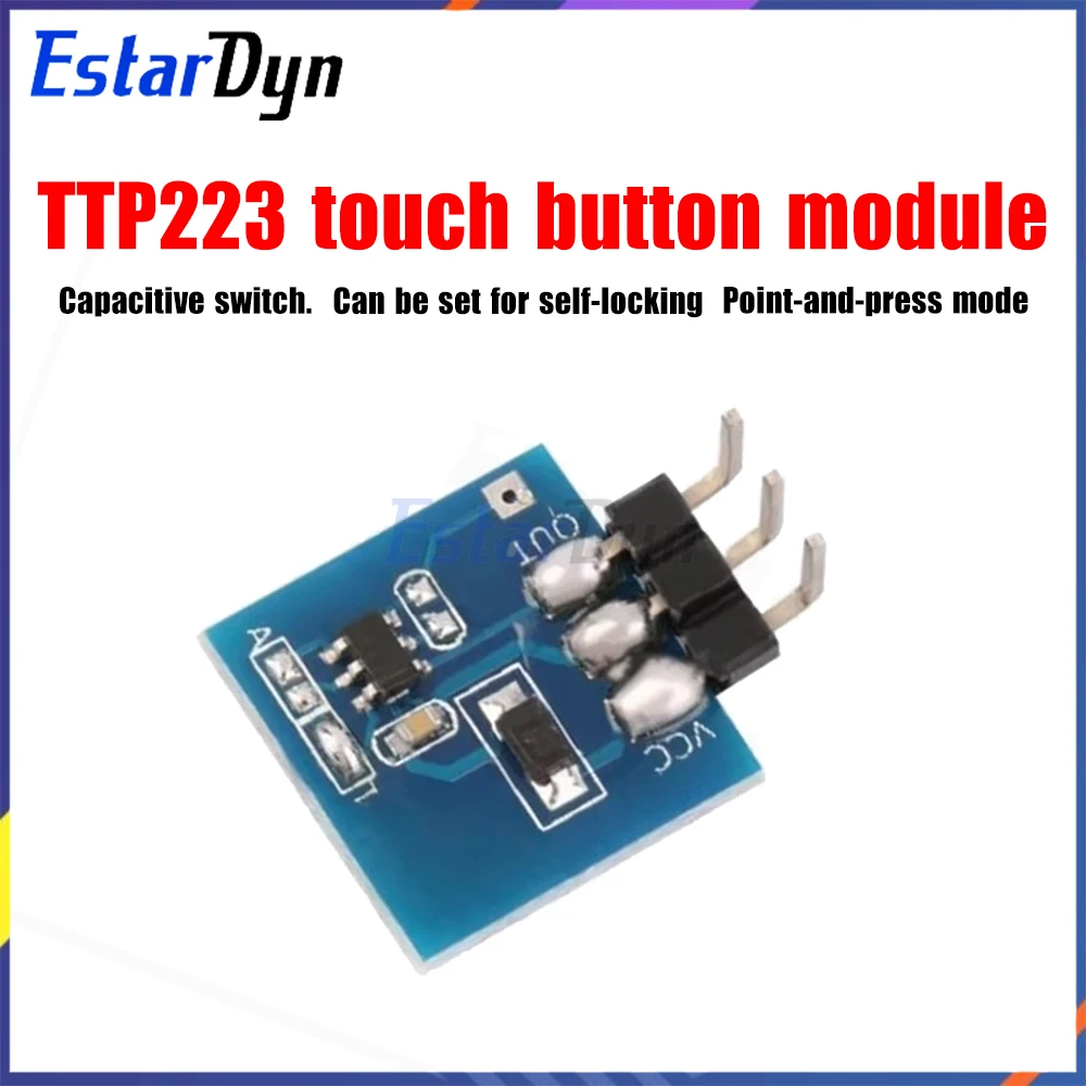 Módulo de sensor táctil capacitivo TTP223 para Arduino ESP32 ...