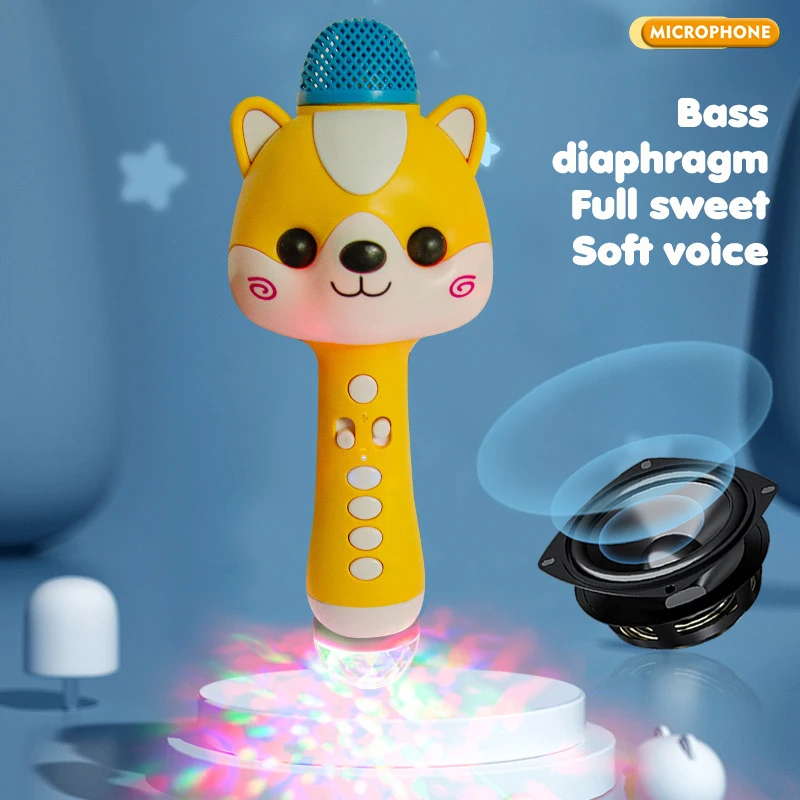 Kids Karaoke Microphone | Wireless Kids Speaker | Wireless Children's ...