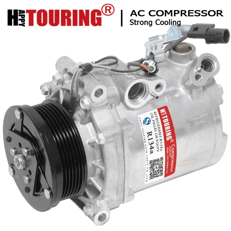 MSC90CAS AC Compressor For Mitsubishi Outlander Lancer ASX PEUGEOT 4007 ...