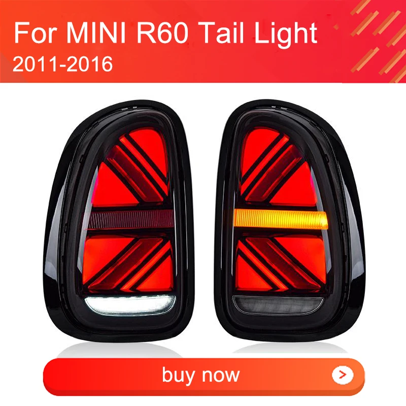 1 Pair LED Tail Light Assembly for BMW MINI R60 Countryman 2011 2016 ...