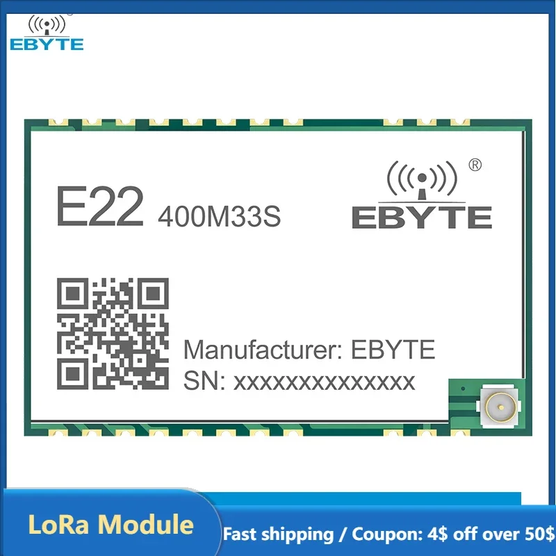 SX1268-RF-Transceiver-Module-LoRa-Spread-Spectrum-433-470MHz-EBYTE-E22 ...