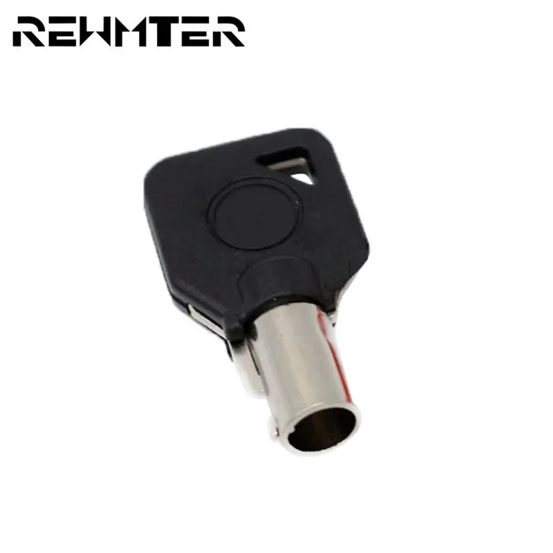Motorcycle-Key-Black-Blank-Key-Uncut-Blade-For-Harley-Sportster-Touring ...