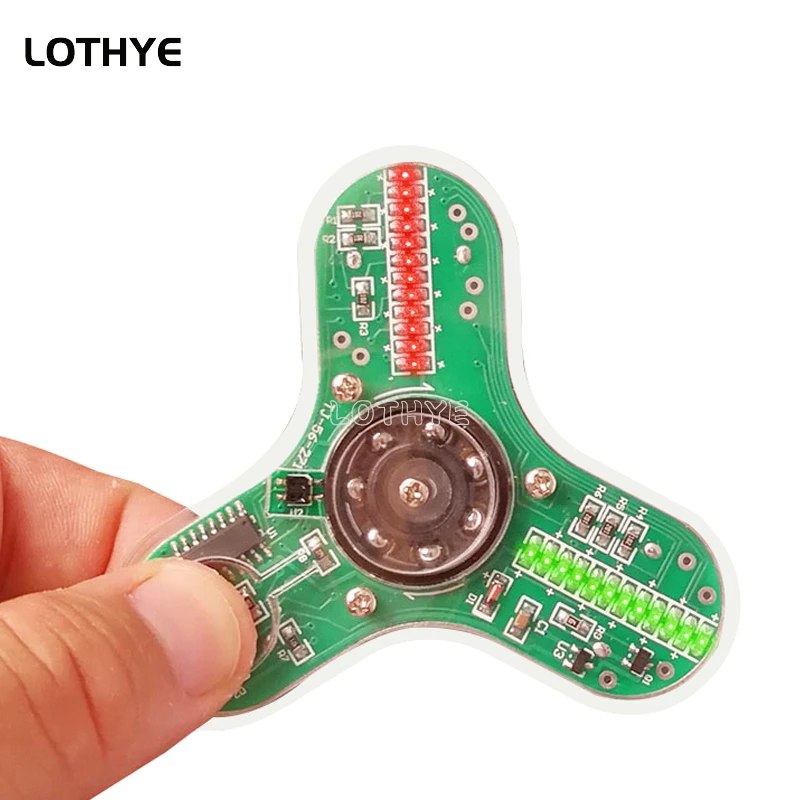 LED-Fingertip-Gyro-DIY-Electronic-Kit-3-Leaf-Finger-Gyro-Luminous-Hall ...