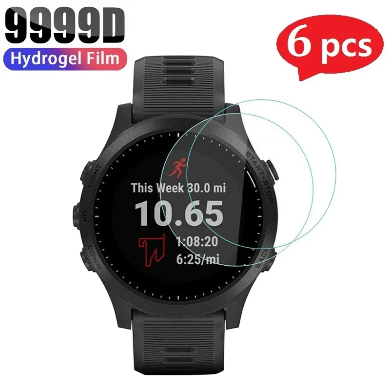 6 Piezas lamina protector de pantalla para Garmin Forerunner 35 45 55 ...