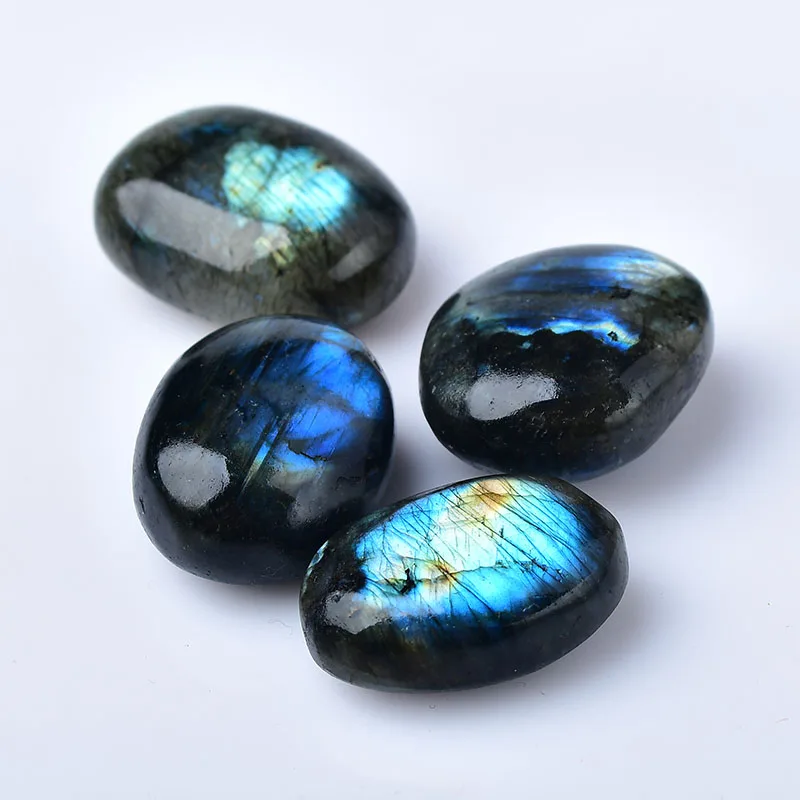 30-60g-Labradorite-Tetrahedral-Point-Blue-Moonstone-Energy-Tower-Blue ...
