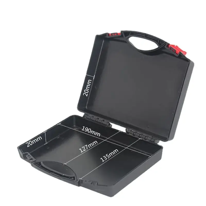 Portable-Tool-Case-Plastic-Empty-Carrying-Hard-Case-Box-195x170x46mm ...