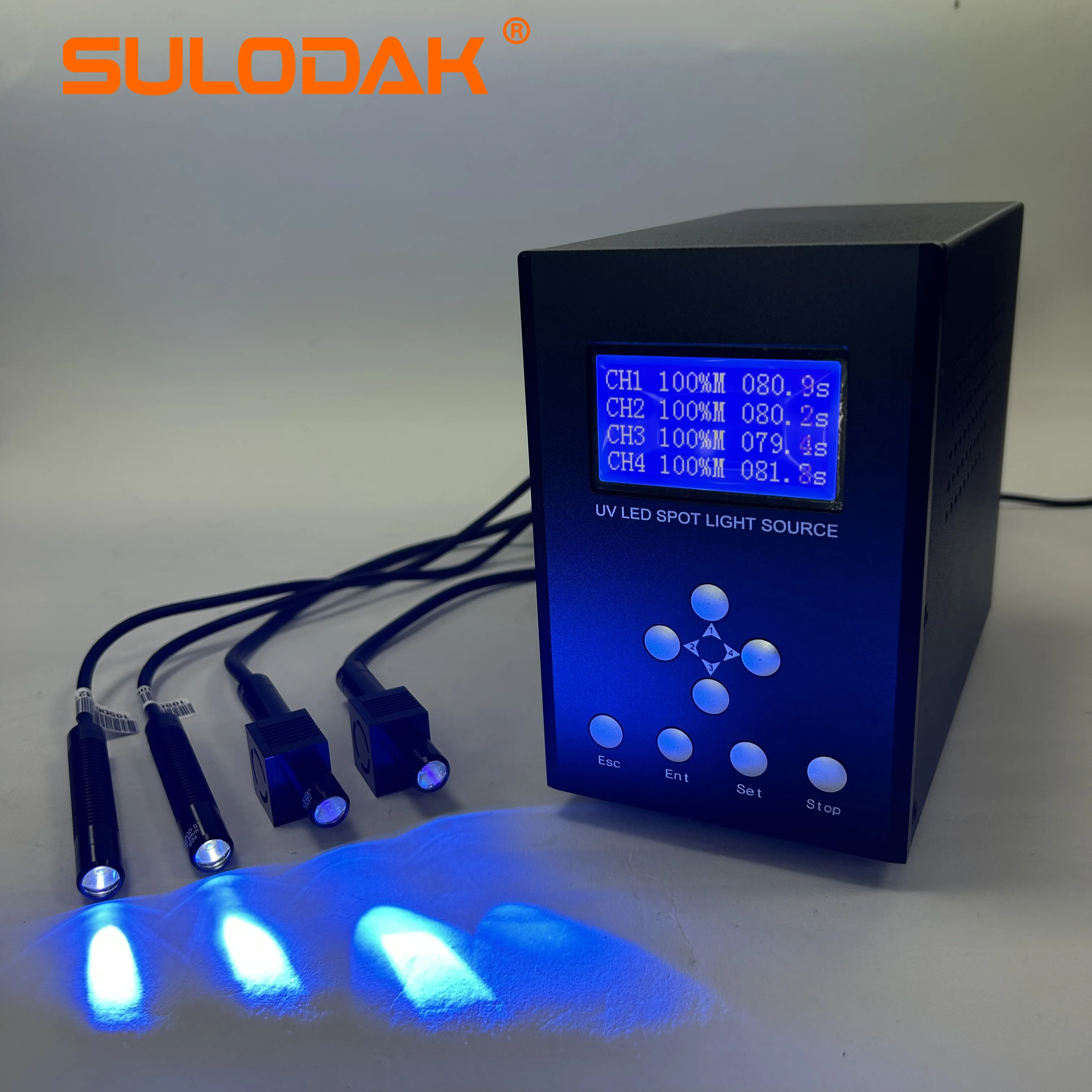 UV-LED-Point-Light-Source-Irradiation-Machine-Shadowless-Adhesive ...