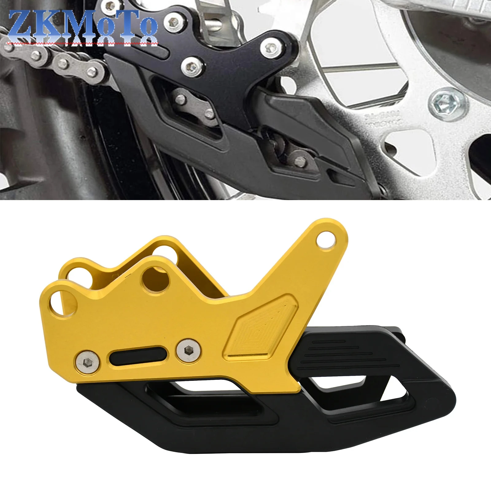 CNC-Chain-Guide-Guard-For-SUZUKI-RM125-250-2001-2008-RMZ250-450-2005 ...