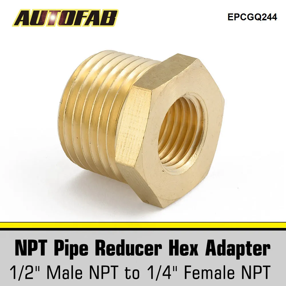 AUTOFAB-1-2-Male-to-1-4-Female-NPT-Pipe-Adapter-Reducing-Pipe-Fitting ...