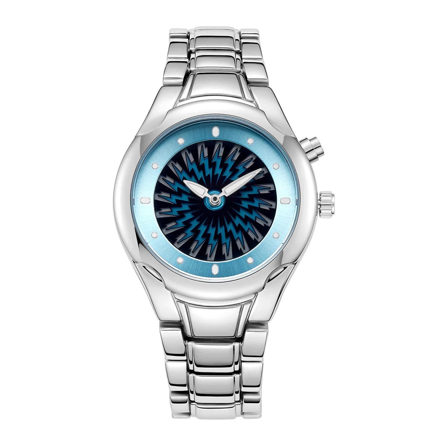 Dual Display Fashion Watches Quartz Wristwatch Waterproof Luminous ...