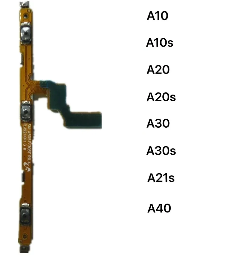 Volume-Power-Switch-On-Off-Button-Key-Flex-For-Samsung-A10-A20-A30-A40 ...
