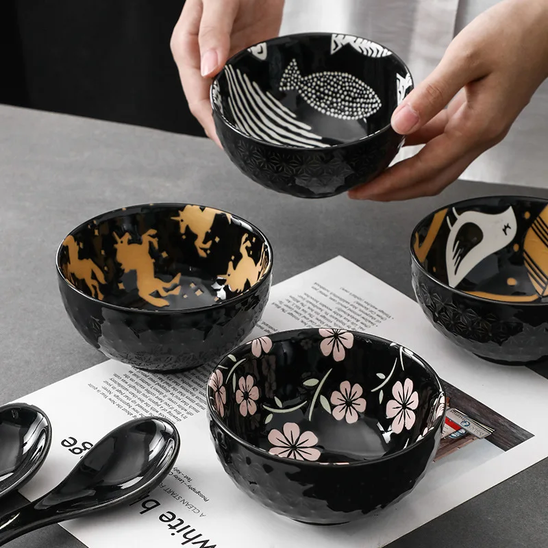 Ceramic-Bowls-Kitchen-Deep-Soup-Bowls-Porcelain-Salad-Bowls-Ramen-Pasta ...