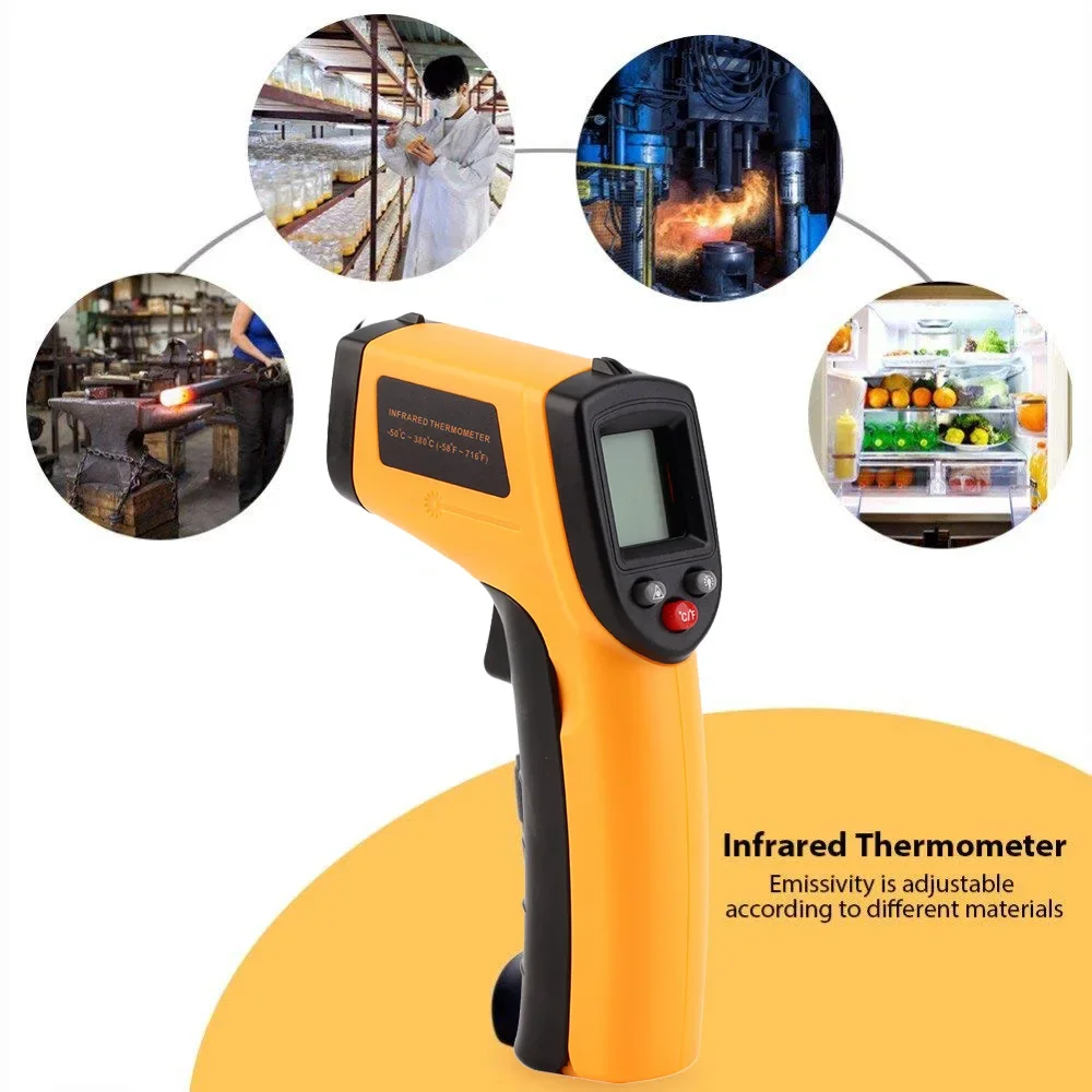 New-Digital-Infrared-Thermometer-Non-Contact-Temperature-Meter ...