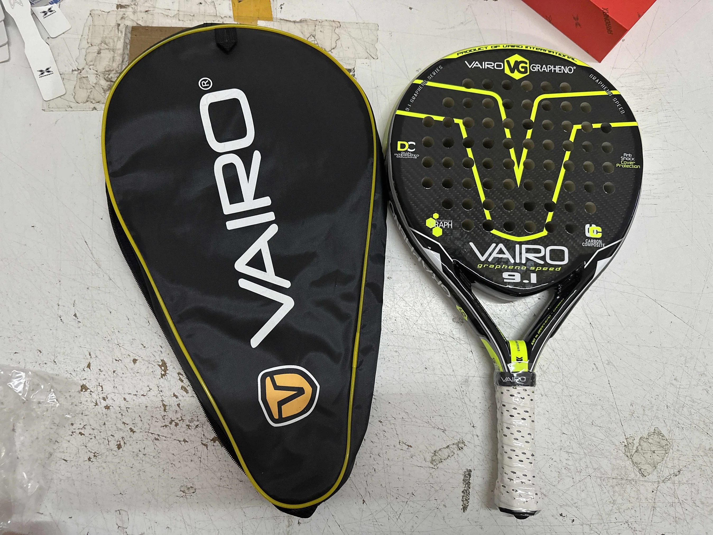 Paddle-Tennis-Padel-Racket-Portable-Series-Palas-3-Layer-Carbon-Fiber ...