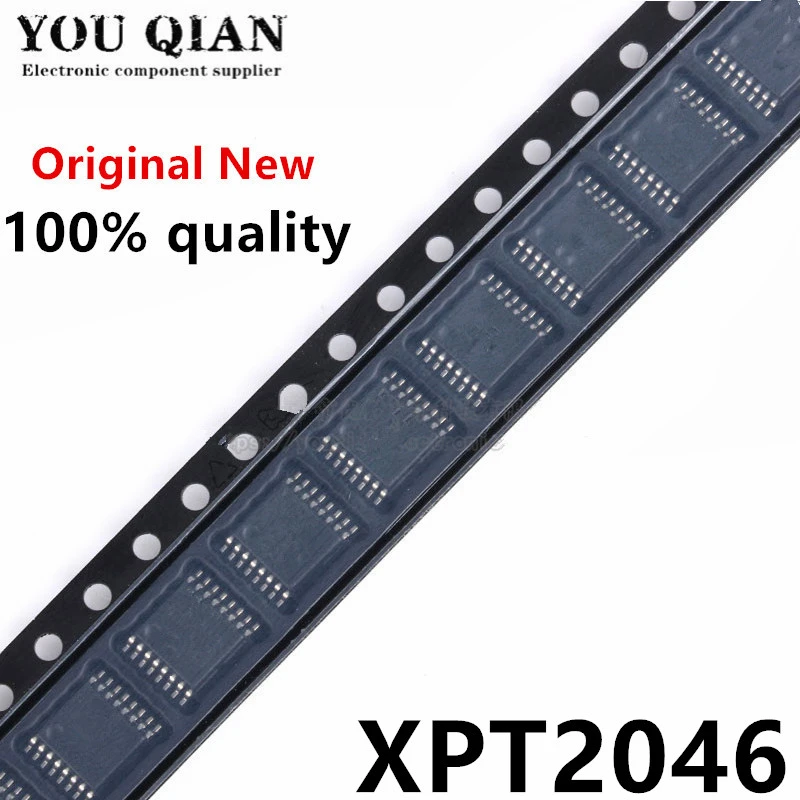 10PCS XPT2046 TSSOP 16 touch screen control IC 2046 TSSOP| | - AliExpress