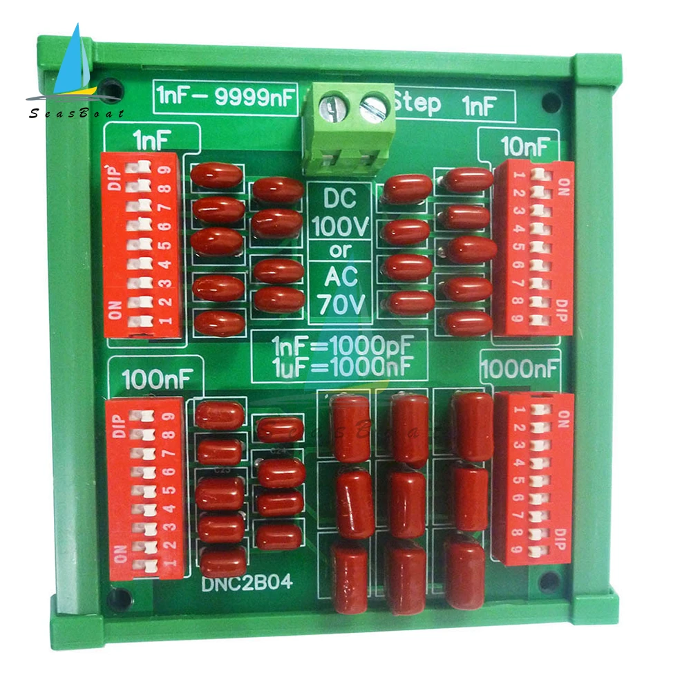 1nF-to-9999nF-Step-1nF-Four-Decade-Programmable-Capacitor-Module-Board ...