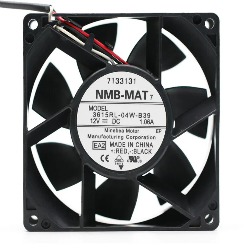 Wholesale: NMB 3615RL-04W-B39 12V 1.06A 9238 3-line high-volume axial ...