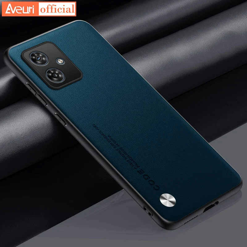 For Motorola Moto G84 G54 5G Luxury PU Leather Case For Motorola G54 ...