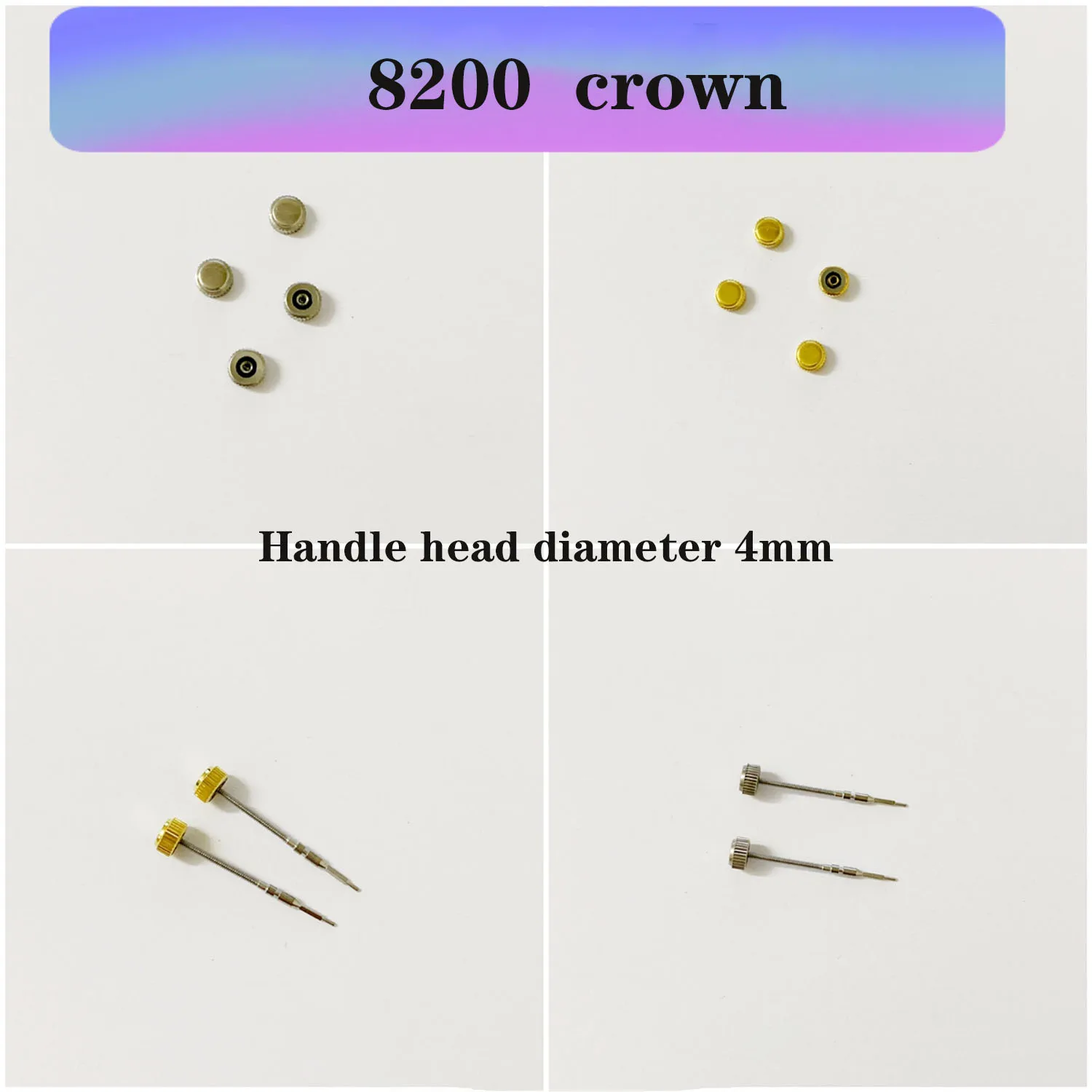 Watch accessories miyota old head handle bar table CITIZEN crown ...