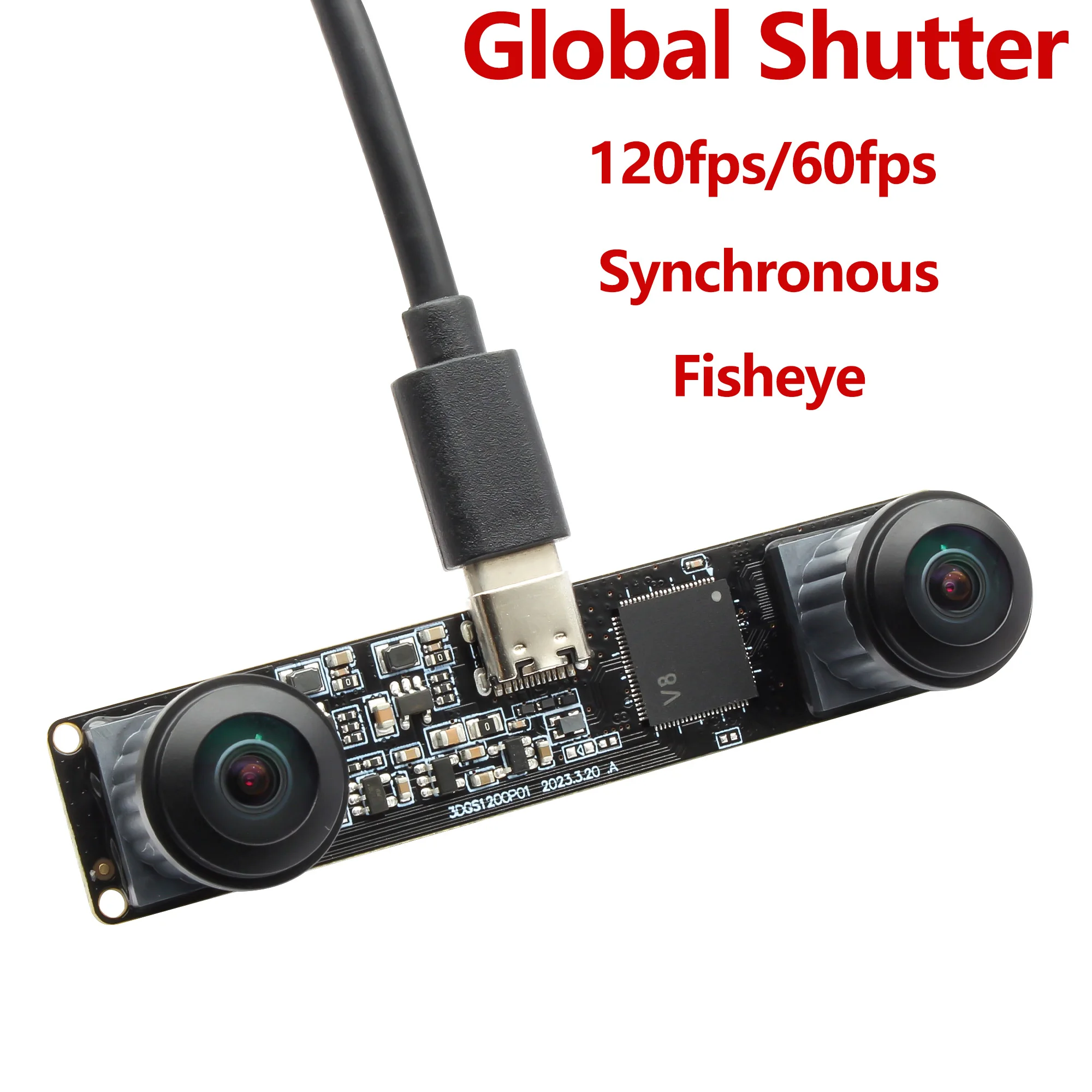 Global-Shutter-3D-Stereo-VR-Camera-Module-3-8MP-High-Speed-Webcam ...