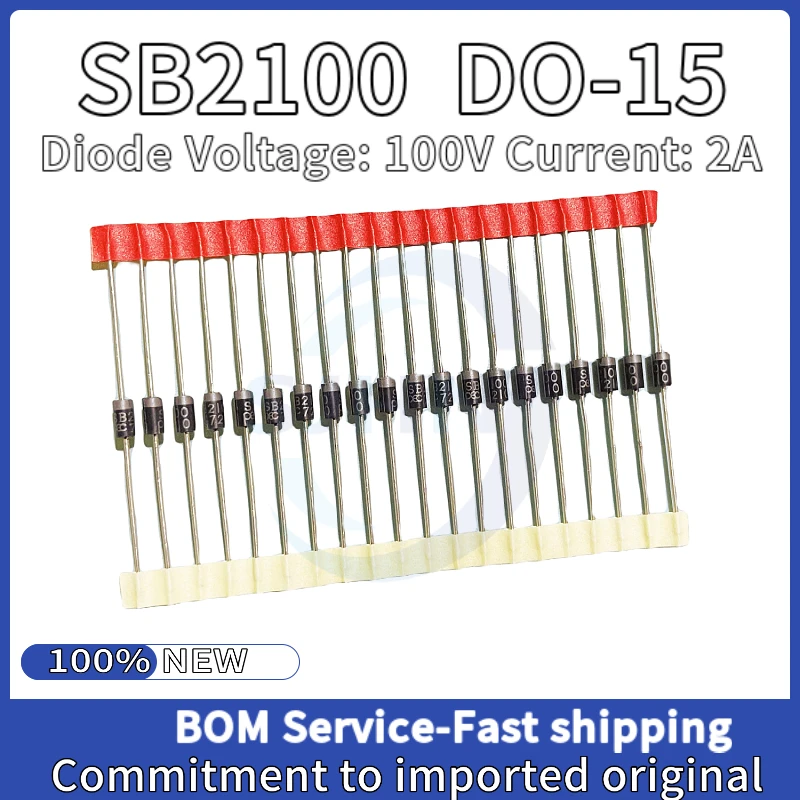 20PCS-lot-New-Original-SB2100-DO-15-Schottky-Diode-Voltage-100V-Current ...