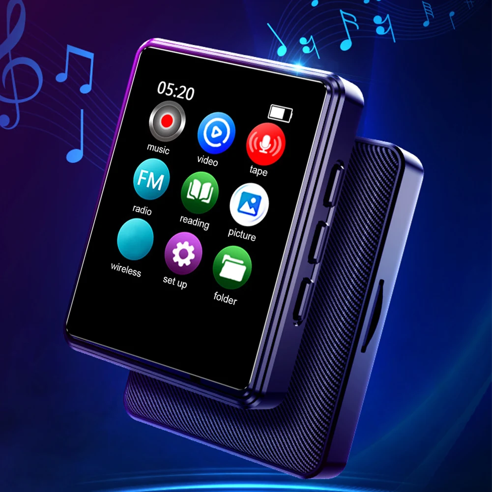 MP3/MP4 Walkman Music Players Compatible with Bluetooth HIFI Music ...