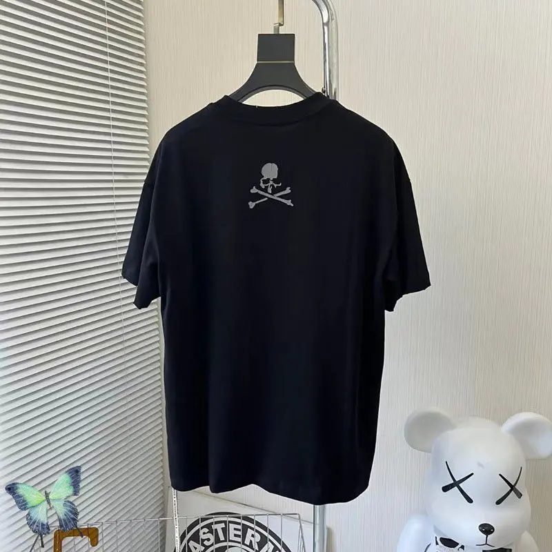 Black Mastermind T shirts Crânio de Alta Qualidade Impressão Manga ...