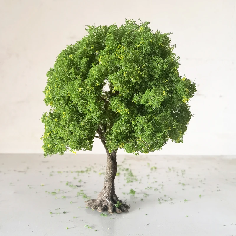 1pc-15cm-simulation-model-wire-tree-model-building-sand-table-Landscape ...