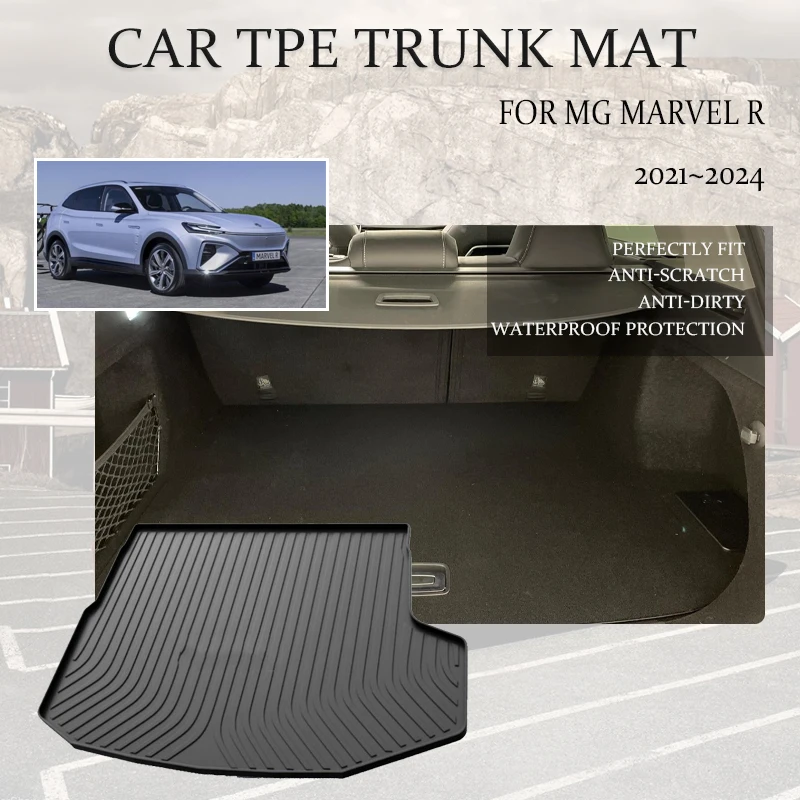 Car-TPE-Rear-Trunk-Mat-For-MG-Roewe-Marvel-R-EV-2021-2022-2023-2024 ...