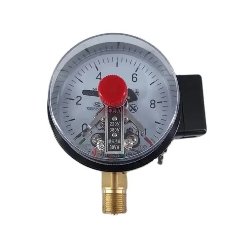 YXC-100-150-electric-contact-pressure-gauge-Radial-shock-resistance-magnetic-assisted-Vacuum ...