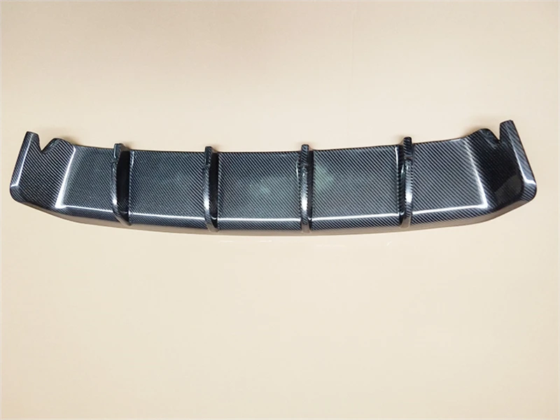 For Porsche Cayenne 958 2015 2016 2017 Real Carbon Fiber Rear Diffuser ...