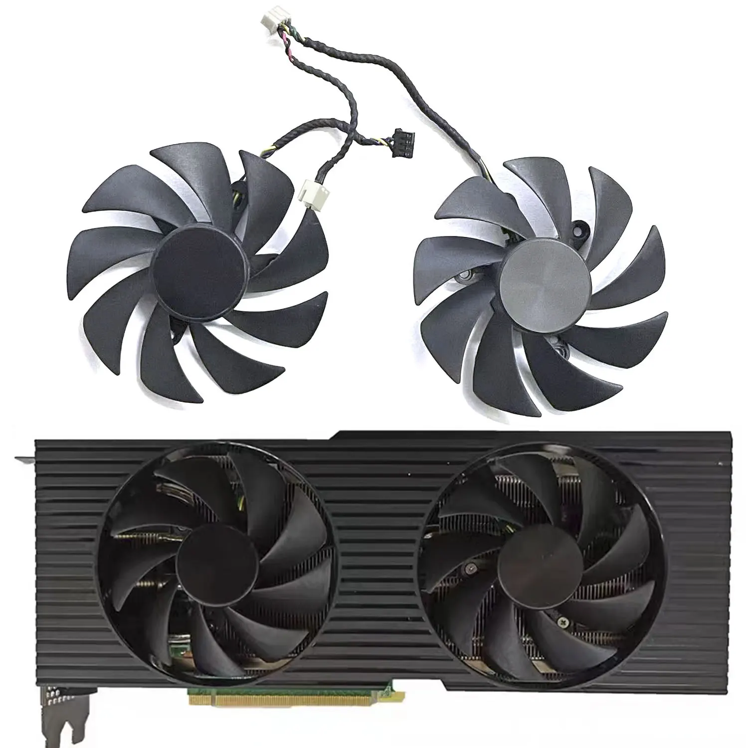 Original-87MM-4PIN-PLA09215B12H-DC-12V-0-55A-RTX3080-3090-GPU-fan-for ...