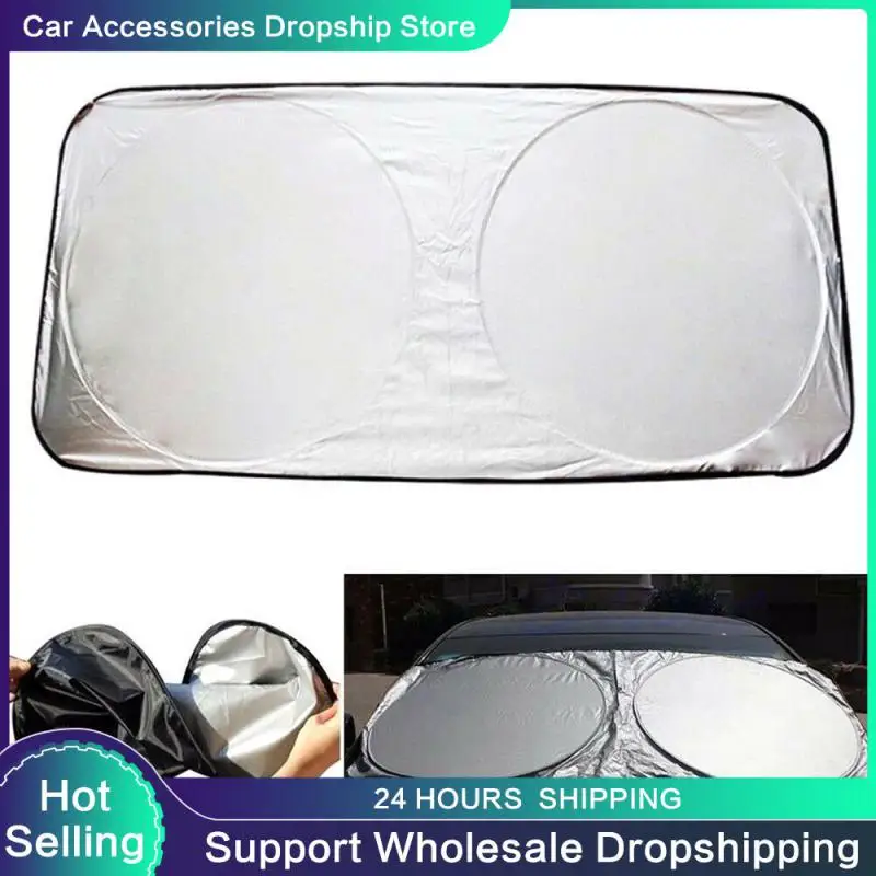 150x70cm-Car-Windshield-Sun-Shade-Summer-Sun-Protection-Curtain-Front ...
