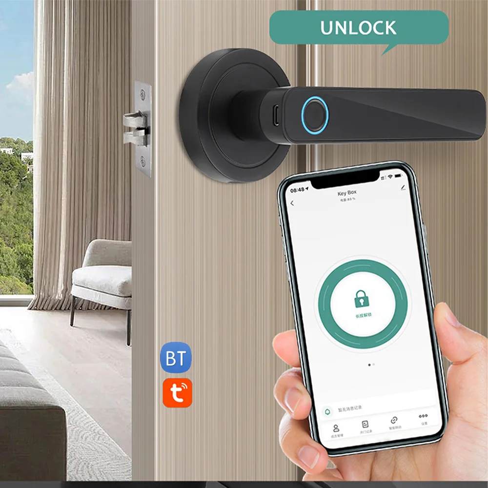Smart-Fingerprint-Door-Lock-Keyless-Entry-Biometric-Door-Lock-with ...