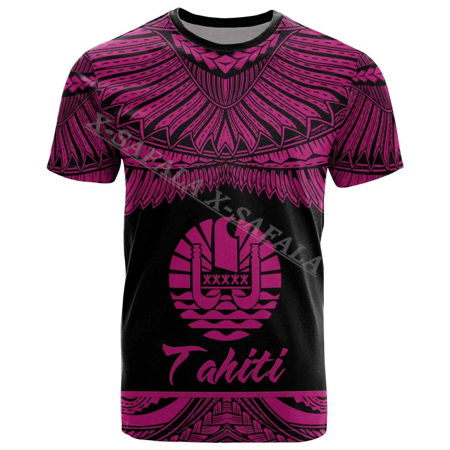 Tahiti-Polynesian-Tribal-Tattoo-Art-3D-Print-Mesh-Fiber-T-Shirt-Top ...