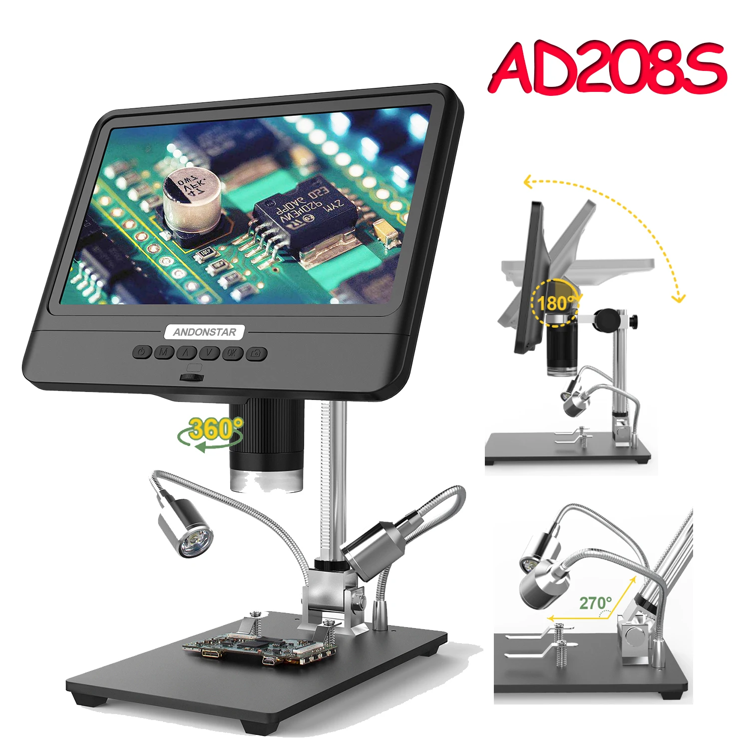 Andonstar-microscopio-AD208S-con-pantalla-LCD-de-8-5-pulgadas ...