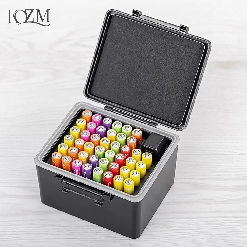 Multi-Slots-Battery-Case-For-18650-AA-AAA-Batteries-Waterproof-18650 ...