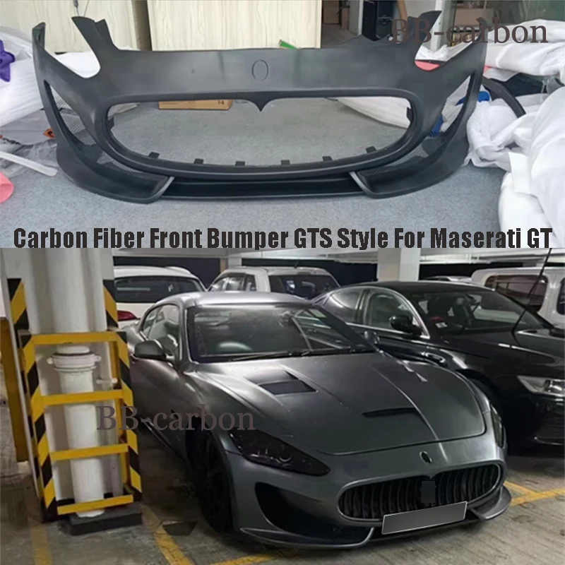 For Maserati Gt Upgrade Gts Styling Front Frp Fiberglass Unpainted Semi ...