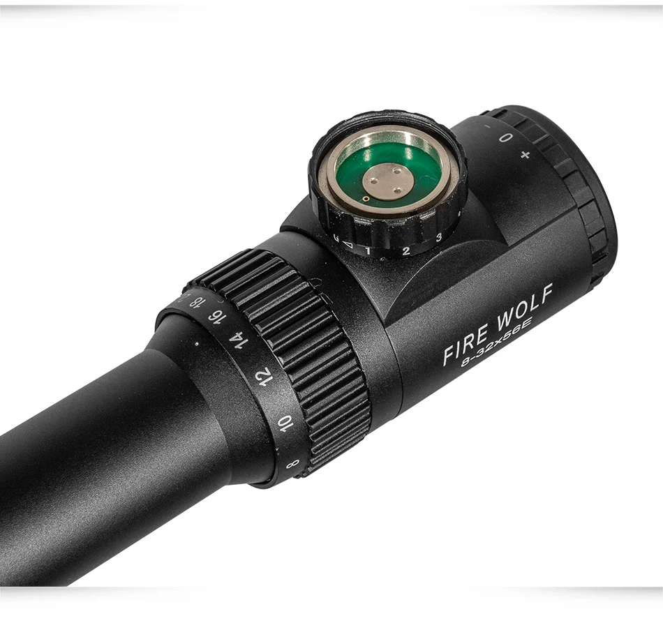 Tactical 8-32X56E Air Rifle Optics Red Dot Green Sniper Scope Compact ...